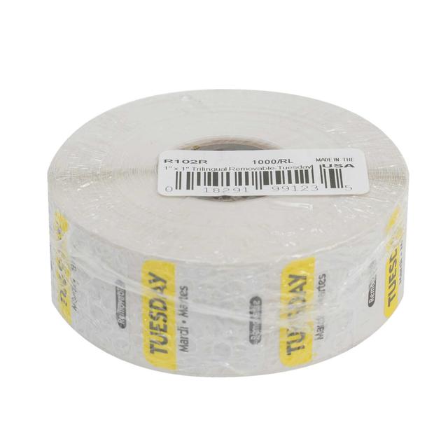 National Checking Company Yellow Tuesday Label Case | FoodServiceDirect
