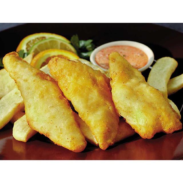 Trident Seafoods Battered Wild Alaska Pollock Fillet | FoodServiceDirect
