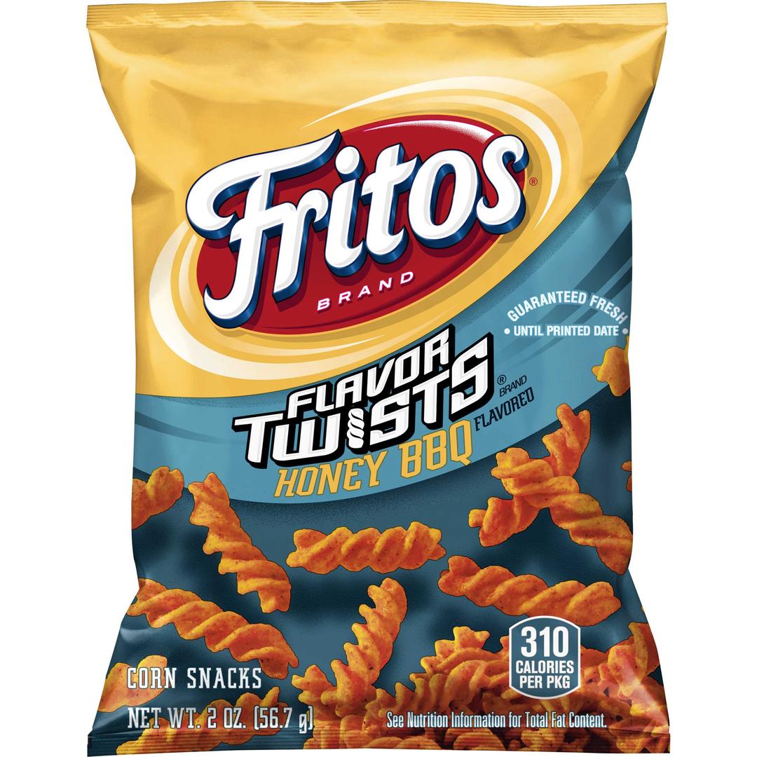 Fritos Honey BBQ Twist Corn Snacks Case | FoodServiceDirect
