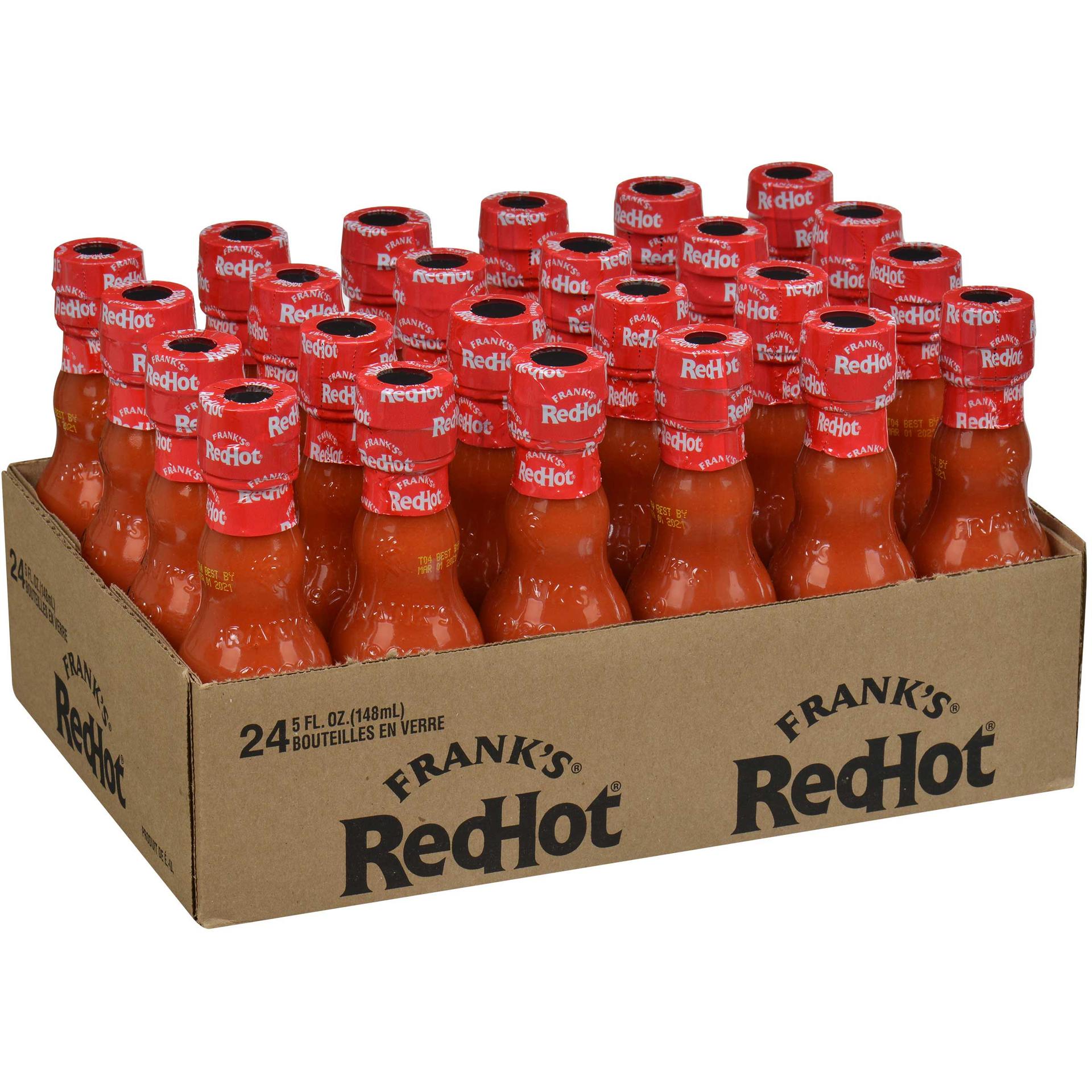 Franks Original Redhot Sauce Case | FoodServiceDirect