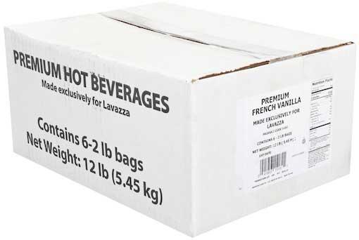 Lavazza Premium French Vanilla Powder, 2 Pound -- 6 per case