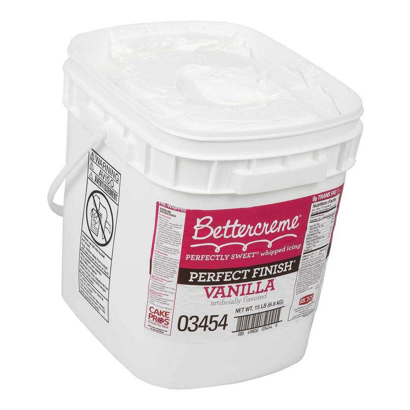 Rich Bettercreme Pre Whipped Perfect Finish Vanilla Icing and Filling ...