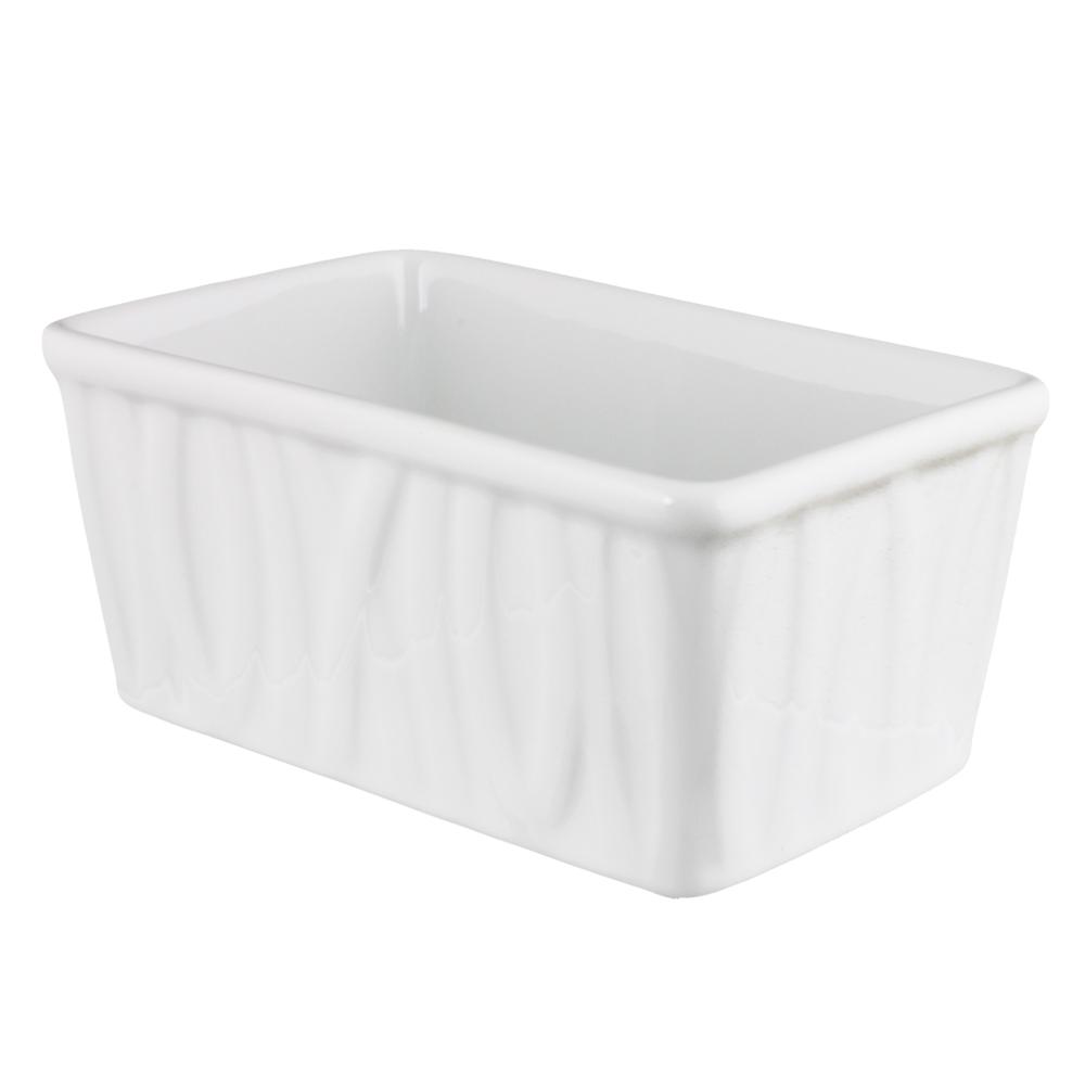 Vertex Grass Valley Euro White Sugar Packet Holder, 4 3/8 x 2 7/8 x 2 ...