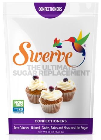 Swerve Confectioner Sugar Substitute Sweetener, 48 Ounce ...