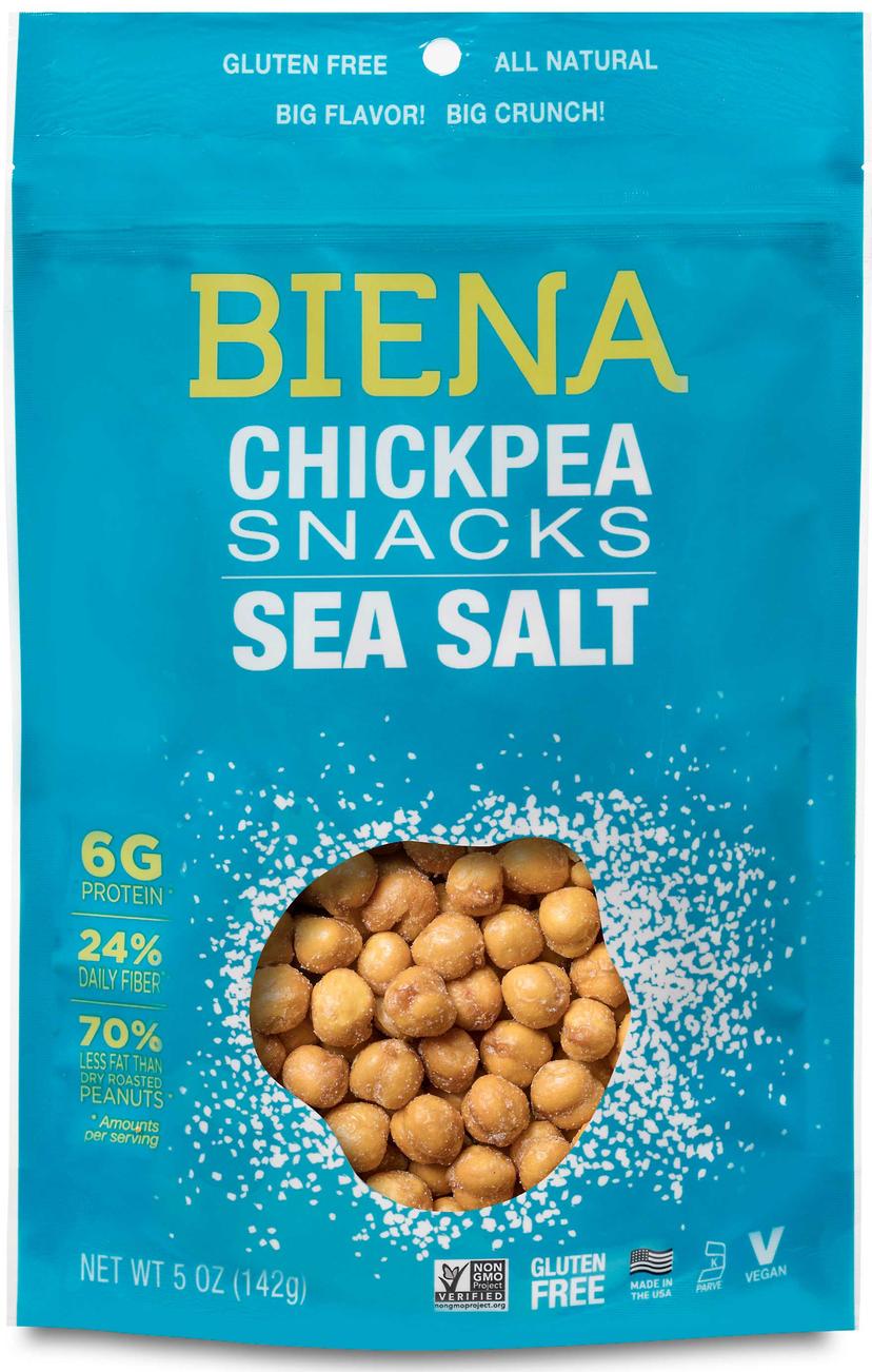 Biena Sea Salt Roasted Chickpea Snacks | FoodServiceDirect