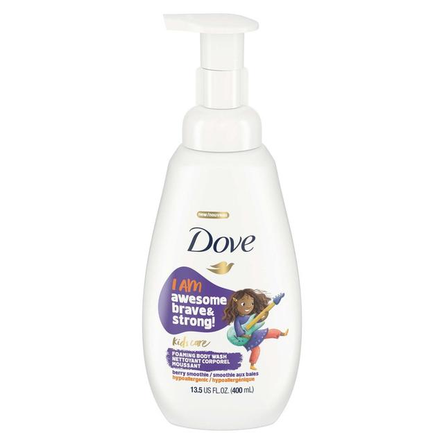 Dove Kids Care Berry Smoothie Foaming Body Wash, 13.5 Fluid Ounce -- 4 ...