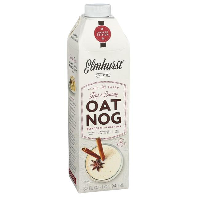 Elmhurst Rich and Creamy Oat Nog Blended with Cashews | FoodServiceDirect
