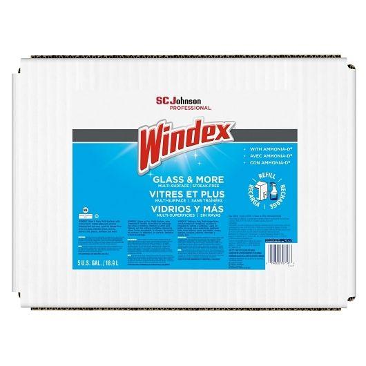 Windex Window Glass Cleaner, 5 Gallon. | FoodServiceDirect.com - Widest ...