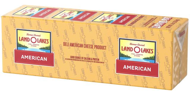 Land O Lakes American Yellow Deli American Cheese Product, 5 Pound