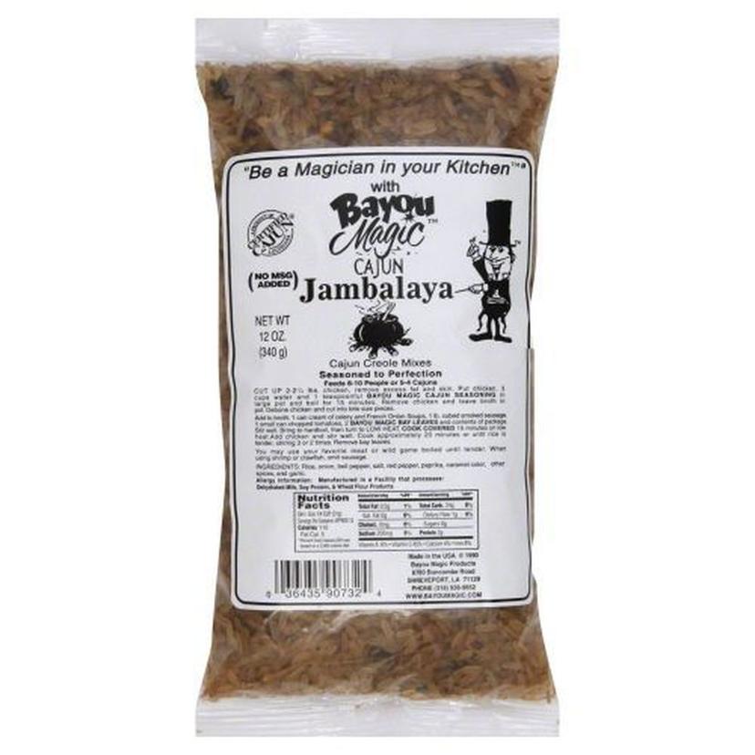 Bayou Magic Cajun Jambalaya Mix, 12 Ounce -- 12 per case