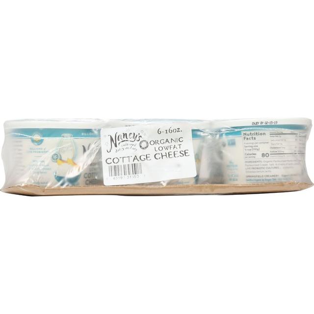 Nancys Organic Low Fat Cottage Cheese | FoodServiceDirect