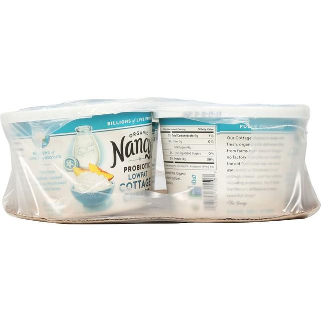 Nancys Organic Low Fat Cottage Cheese | FoodServiceDirect