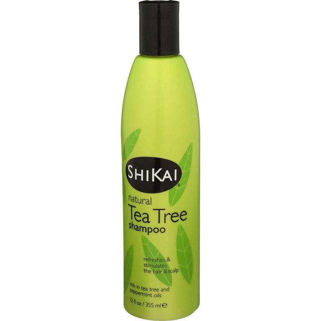 Shikai Natural Tea Tree Shampoo, 12 Fluid Ounce -- 3 per case