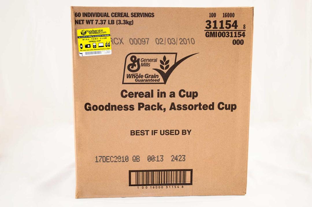 General Mills Cereal Goodness Variety Pack Case | FoodServiceDirect