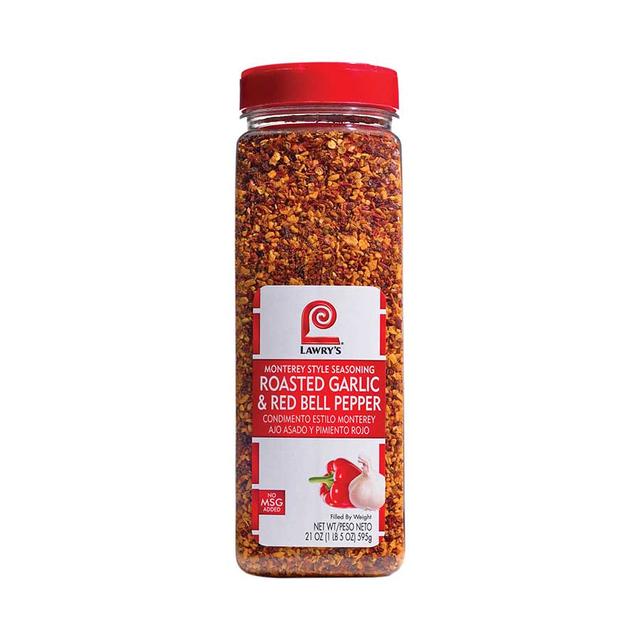 Lawry's Roasted Garlic and Red Bell Pepper Monterey Style Seasoning, 21 ...