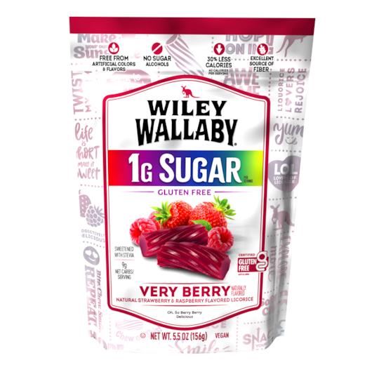 Wiley Wallaby Low Sugar Very Berry Licorice Case | FoodServiceDirect