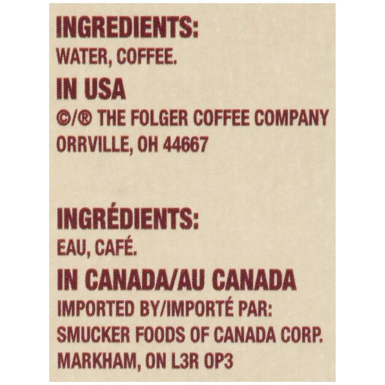 Folgers Signature Blend Coffee Liquid, 2 Liter -- 2 per case.