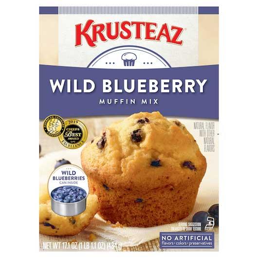 Krusteaz Wild Blueberry Muffin Mix Case | FoodServiceDirect