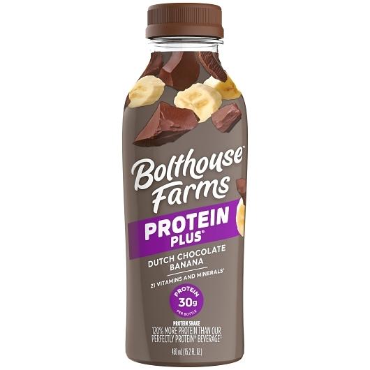 Bolthouse Farms Protein Plus Dutch Chocolate Banana Shake, 15.2 Fluid ...