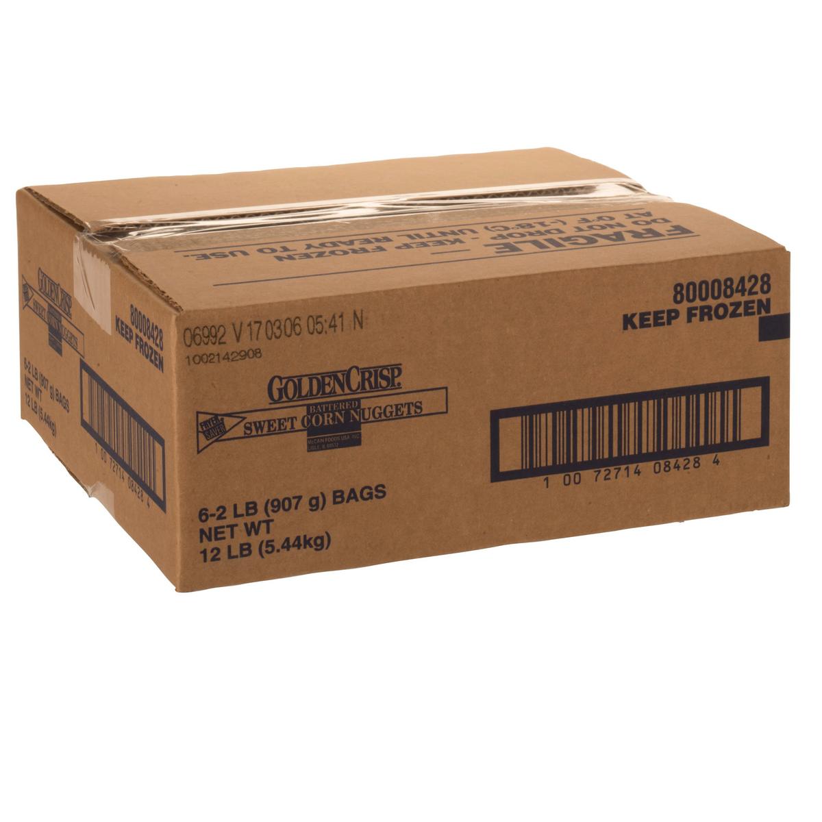 McCain Golden Crisp Fryersaver Battered Sweet Corn Nugget - Appetizer ...