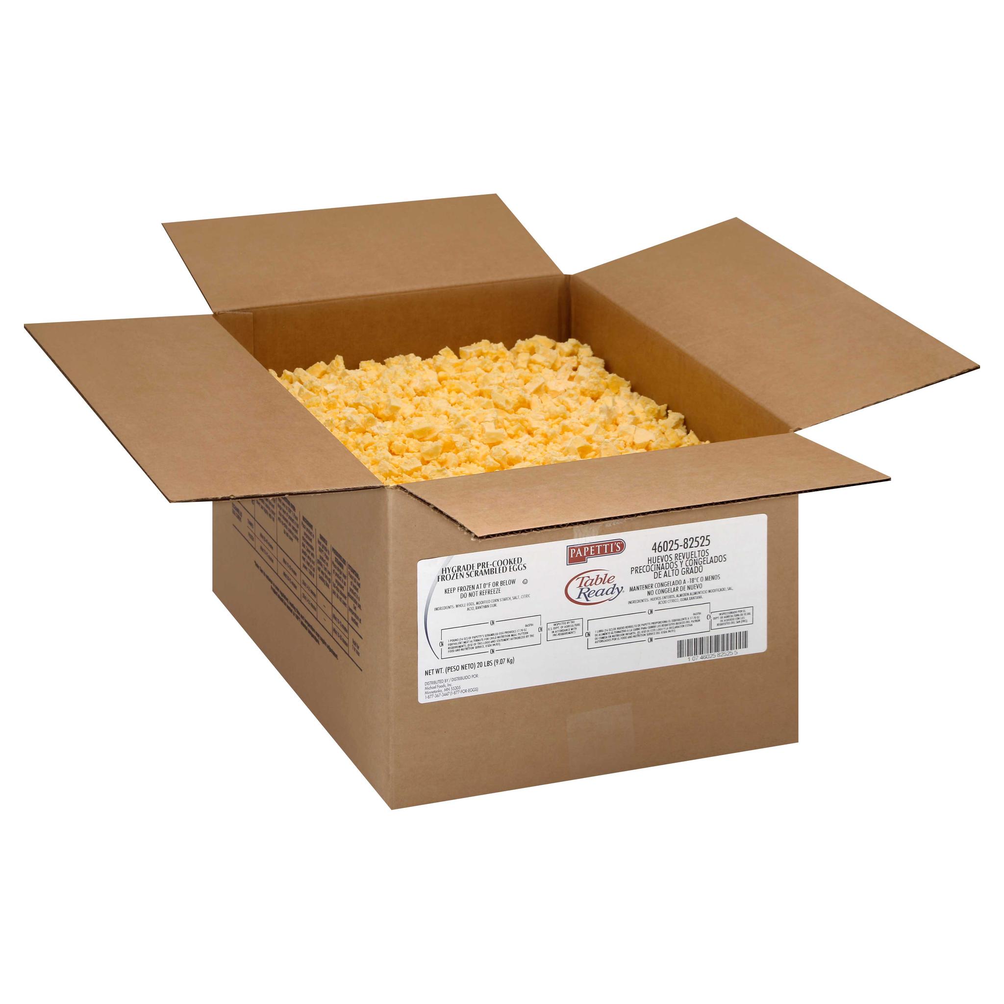 Michael Foods Papettis Frozen Scrambled Eggs | FoodServiceDirect