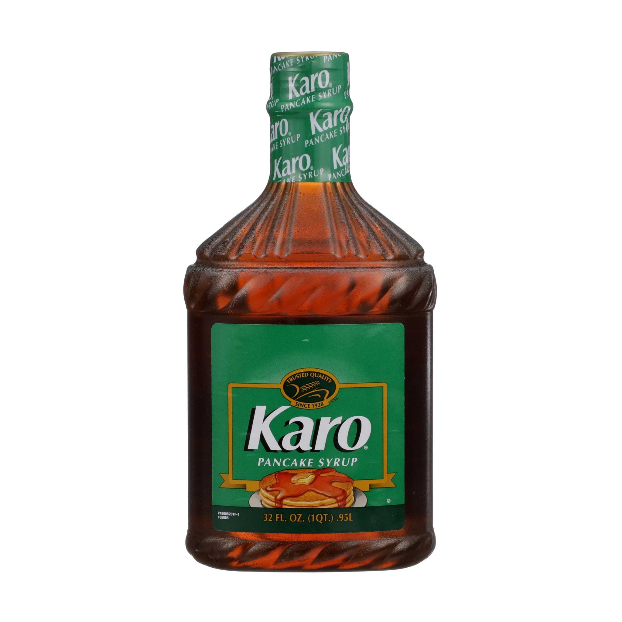 Karo Green Label Pancake Corn Syrup, 32 Ounce -- 6 per case.