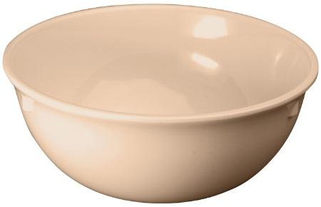 Winco Tan Melamine Nappie, 11 Ounce -- 96 per case