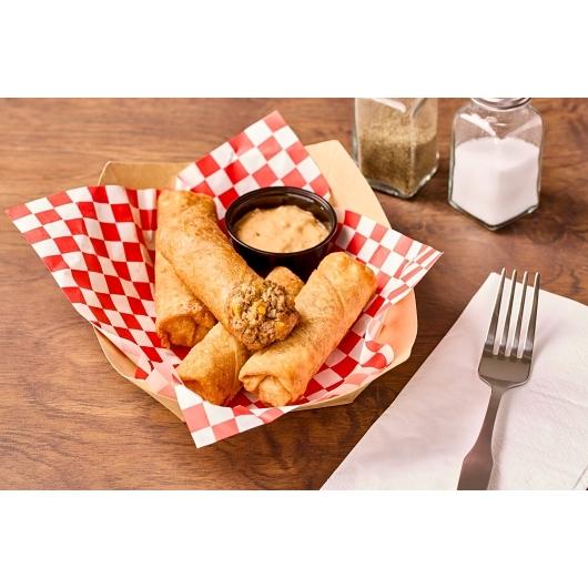 Original Cheeseburger Logs Egg Rolls, 2.3 Ounce -- 72 per case