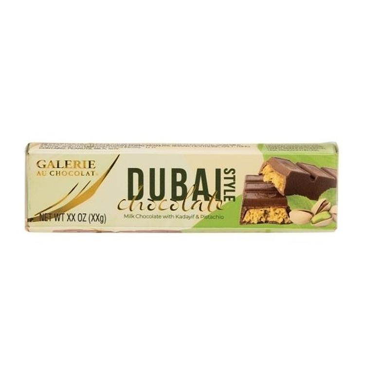 Galerie Dubai Style Chocolate Bar, 2.47 Ounce -- 24 per case