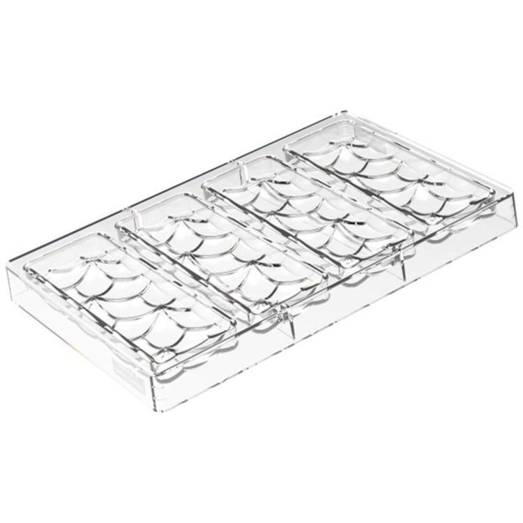 Silikomart Chocado 4 Cavities Gemma Tablette Tritan Mold, 5.9 x 2 x 0. ...