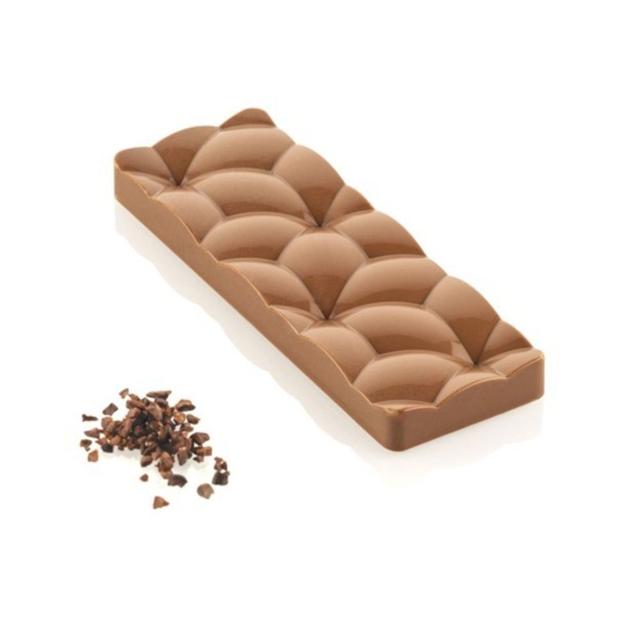 Silikomart Chocado 4 Cavities Gemma Tablette Tritan Mold, 5.9 x 2 x 0. ...