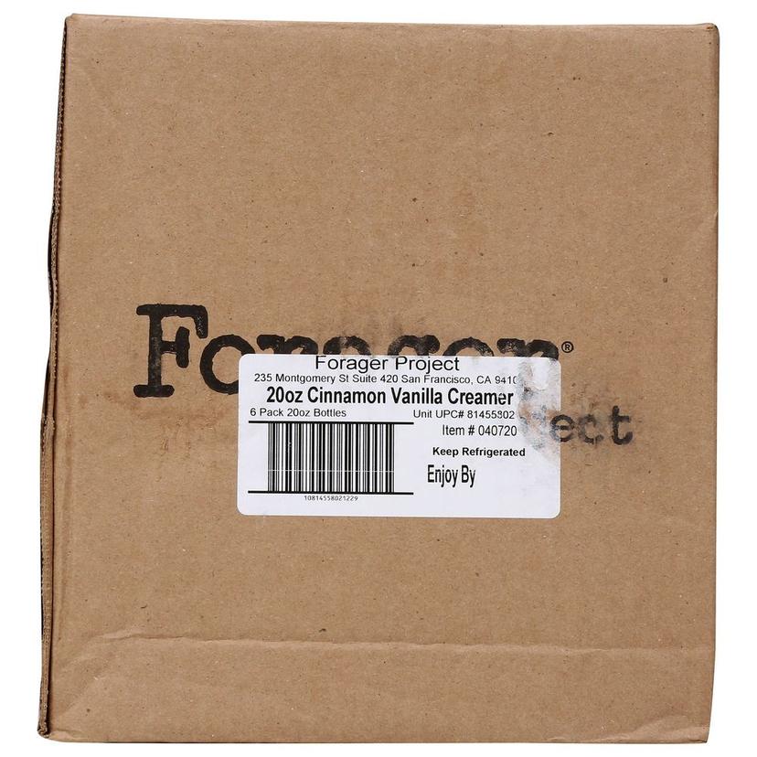Forager Project Organic Cinnamon Vanilla Creamer, 20 Fluid Ounce -- 6 ...