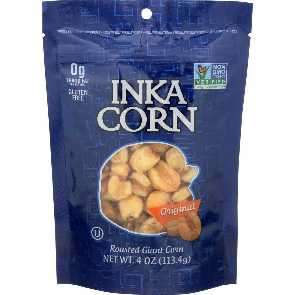 Inka Original Roasted Giant Corn Chips, 4 Ounce -- 6 per case