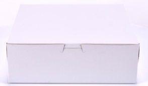 Southern Champion Tray Standard White Bakery Box, 9 x 9 x 2 1/2 inch ...