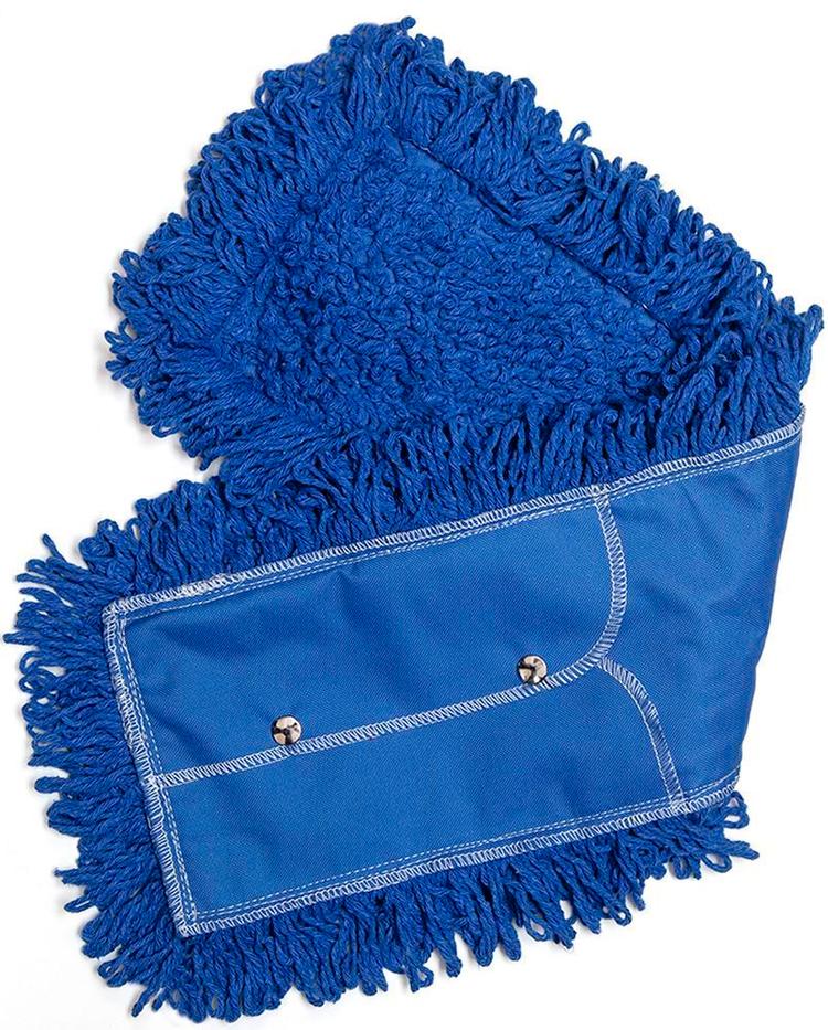 Prime Source Blue Cotton Synthetic Blend Rectangle Launderable Loop ...