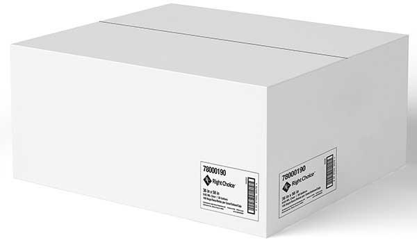 Right Choice Clear 0.65 Mil LLDPE Coreless Can Liner Roll, 36 x 58 inch ...