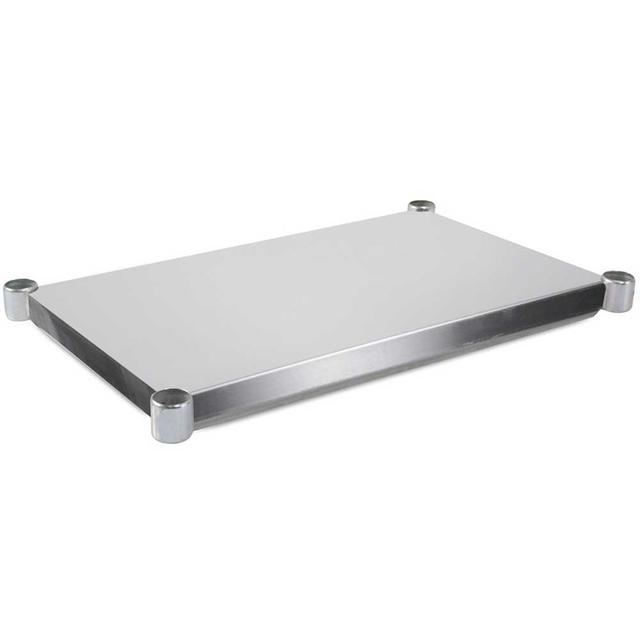 John Boos 18 Gauge Stainless Steel Lower Shelf for Dishtable, 48 inch ...
