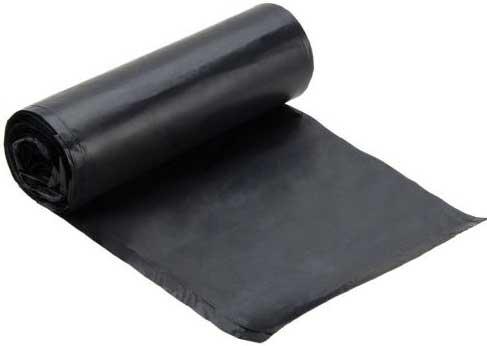 Performance Plus Black 1.5 Mil Low Density Interleaved Can Liner, 43 x ...