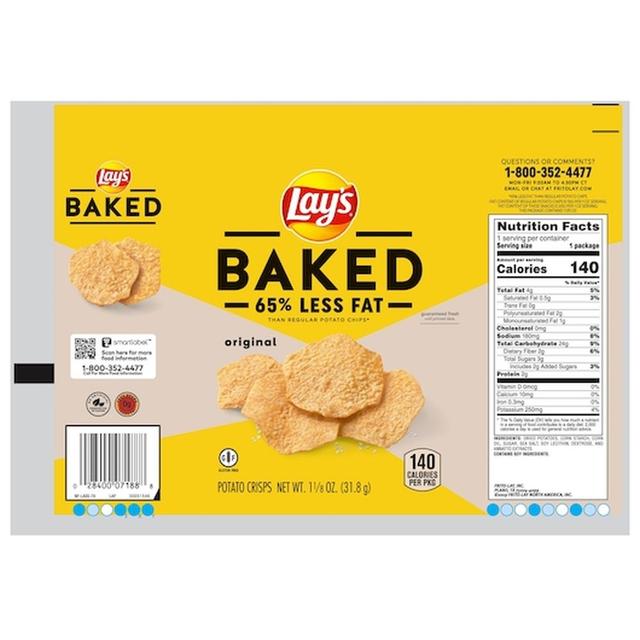 Lays Oven Baked Potato Chips Case | FoodServiceDirect