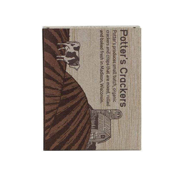 Potters Organic Rosemary Thyme Crisps, 5.3 Ounce -- 12 per case
