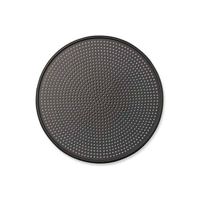 American Metalcraft Black Hard Coat Anodized Aluminum Mega Pizza Screen ...