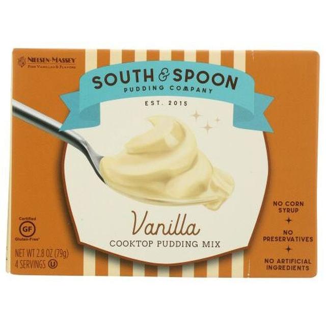 South and Spoon Vanilla Pudding Mix, 2.8 Ounce -- 12 per case