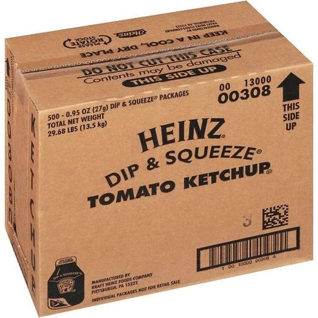 Heinz Ketchup Dip and Squeeze Packet Case | FoodServiceDirect