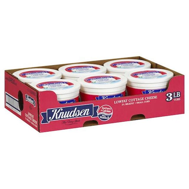 Knudsen Low Fat Small Curd Cottage Cheese, 48 Ounce -- 6 per case