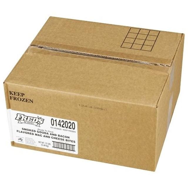 Fred's Smoked Gouda Mac and Cheese Bites, 2 Pound -- 6 per case