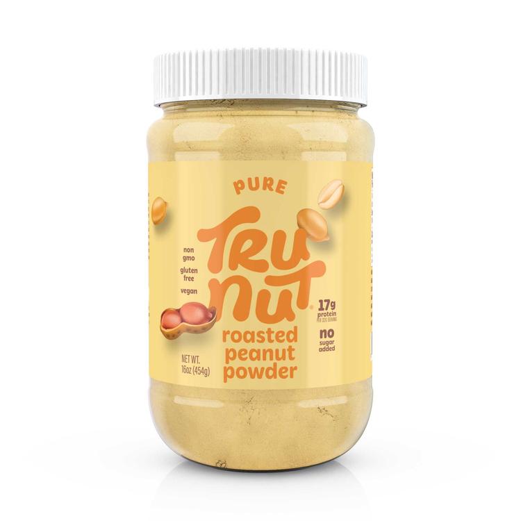Tru-Nut Pure Roasted Peanut Powder, 16 Ounce -- 6 per case